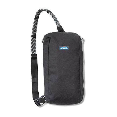 KAVU Switch Slinger Rope Pack Crossbody Rucksack - Black