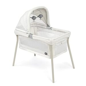 chicco lullago nest portable bassinet - dove | beige