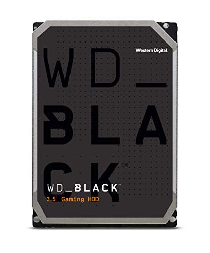 WD_BLACK Western Digital 10TB WD Black Performance Internal Hard Drive HDD - 7200 RPM, SATA 6 Gb/s, 256 MB Cache, 3.5" - WD101FZBX