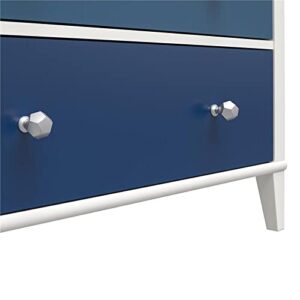 Little Seeds Monarch Hill Poppy 3 Drawer Changing Table, Blue