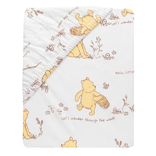 Lambs & Ivy Disney Baby Storytime Pooh 3-Piece Nursery Crib Bedding Set