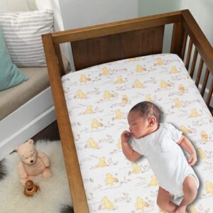 Lambs & Ivy Disney Baby Storytime Pooh 3-Piece Nursery Crib Bedding Set