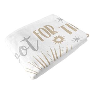 Sweet Jojo Designs Star and Moon Girl Milestone Blanket Monthly Newborn First Year Growth Mat Baby Shower Memory Keepsake Gift Picture - Gold and Grey Celestial Shoot for The Stars Space