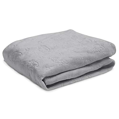 Serta Perfect Sleeper Contoured Changing Pad with Plush Cover, Grey