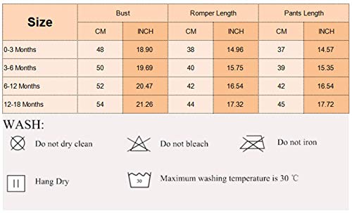 Yvowming Newborn Baby Girl Clothes Infant Baby Ruffle Romper +Pants + Headband 3 PCS Outfits Set