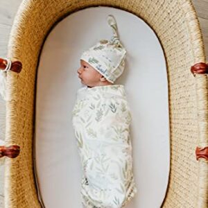 Large Premium Knit Baby Swaddle Receiving Blanket"Rex" by Copper Pearl