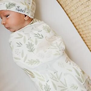 Large Premium Knit Baby Swaddle Receiving Blanket"Rex" by Copper Pearl