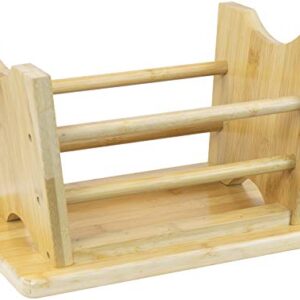 Sorbus Bamboo Step Stool - Great Foot Rest & Potty Training Stool for Kids Toddlers, Adults, Kitchen, Bathroom, etc