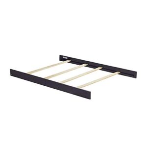 full-size conversion kit bed rails compatible with oxford baby, soho baby, ozlo baby & avalon baby cribs | see description for list of compatible cribs (midnight slate - harlow)