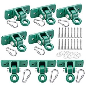 betooll heavy duty swing hanger for kids playground indoor outdoor with mounting hardware provided, set of 8