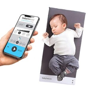 baby brezza smart soothing mat - vibrating baby mat/soother pad aides in calming fussy baby for easier sleep, infant: 0-12 months