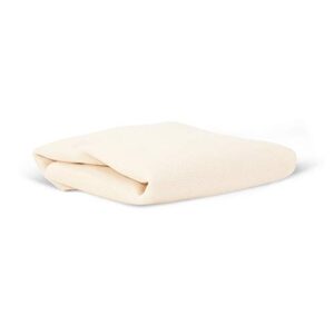 Naturepedic Organic Breathable Crib Mattress Cover, Removable Mattress Pad with Waterproof Layer for Baby and Toddler Bed, Standard Crib Size