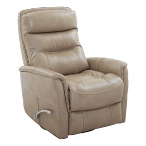 parker living gemini - linen manual swivel glider recliner