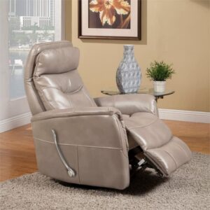 Parker Living Gemini - Linen Manual Swivel Glider Recliner