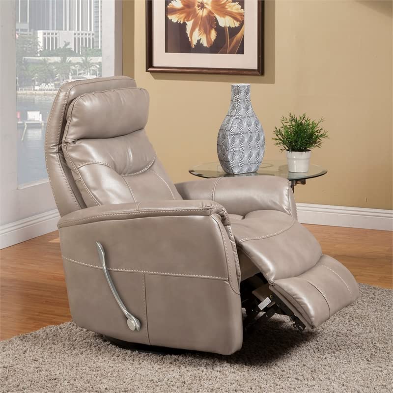 Parker Living Gemini - Linen Manual Swivel Glider Recliner