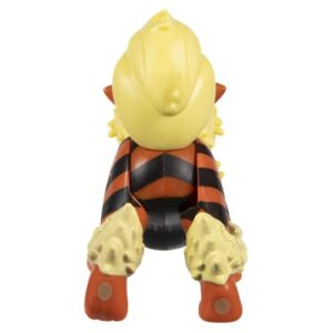 Pokemon Fire-Themed Battle Figure Set: 4.5" Arcanine, 3" Charmeleon, 2" Cyndaquil - Exclusive Toys for Kids & Pokemon Fans