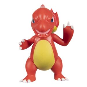 Pokemon Fire-Themed Battle Figure Set: 4.5" Arcanine, 3" Charmeleon, 2" Cyndaquil - Exclusive Toys for Kids & Pokemon Fans