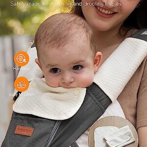 besrey Baby Carrier Front Facing Holder, Hip Seat, Dad Kangaroo Carrier Summer, Toddler Chest Hybrid Wrap Carrier, Mens Ergonomic Body Carrier Backpack, Easy Infant Carrier Mesh, Forward Soft Carrier