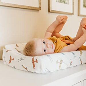 Premium Knit Diaper Changing Pad Cover"Ace" by Copper Pearl