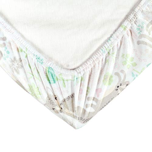 Lush Decor Baby Pixie Fox Geo Micro Mink 2 Pack Changing Pad Cover, Multicolored