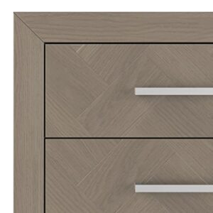 Child Craft Kieran 6 Drawer Double Dresser, Crescent Gray