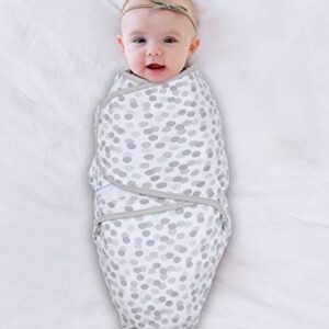 The Peanutshell Baby Swaddle Blankets for Boys or Girls, Grey Safari Animals & Stars, 3 Pack Wrap Set (Small/Medium)