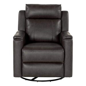 THOMAS PAYNE® RV Swivel Glide Recliner - Millbrae – Luxurious, Comfortable RV Recliner – Easy-to-Clean PolyHyde® Vinyl Fabric – High-Density Foam Interior for Extra Comfort – 2020129853