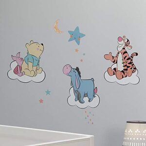 Lambs & Ivy Disney Baby Winnie The Pooh Hugs Piglet/Eeyore/Tigger Wall Decals