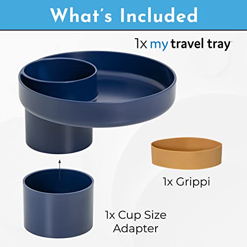 My Travel Tray – for Cup Holder (Navy)