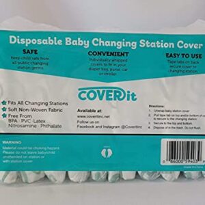 Cover It, Inc Disposable Baby Changing Station Cover