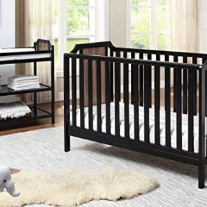 Suite Bebe Brees Convertible Island Crib in Black & Vintage Walnut