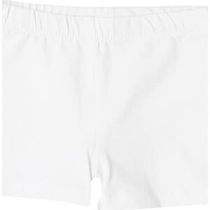 The Children's Place baby girls And Toddler Cartwheel Shorts, Black/Shell/Tidal/White 4 Pack, 3T US