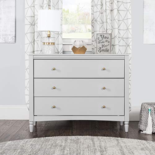 Child Craft Stella 3 Drawer Dresser, Gentle Gray