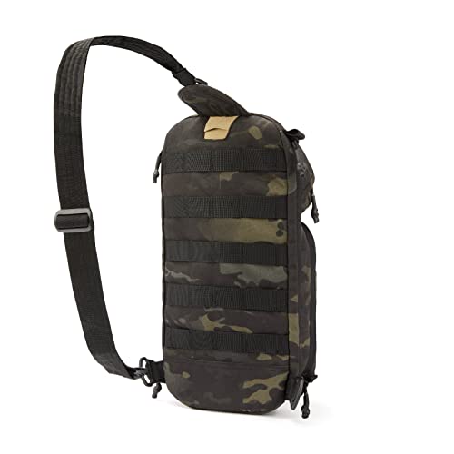 VIKTOS Tactical Weather-Resistant Minimalist Upscale 2 CCW Slingbag, Multicam Black