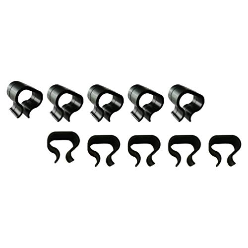 Cabilock Outdoor Furniture Clips 10pcs Furniture Clips Wicker Chair Sofa Alignment Fasteners Clips Rattan Wicker Chair Fastener Clips Black Patio Furniture Clips