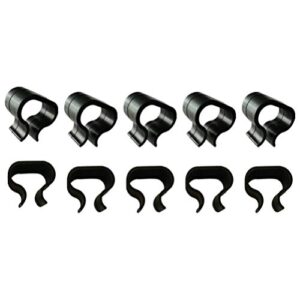 Cabilock Outdoor Furniture Clips 10pcs Furniture Clips Wicker Chair Sofa Alignment Fasteners Clips Rattan Wicker Chair Fastener Clips Black Patio Furniture Clips