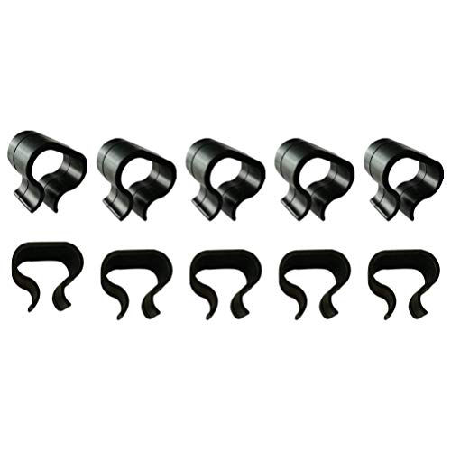 Cabilock Outdoor Furniture Clips 10pcs Furniture Clips Wicker Chair Sofa Alignment Fasteners Clips Rattan Wicker Chair Fastener Clips Black Patio Furniture Clips