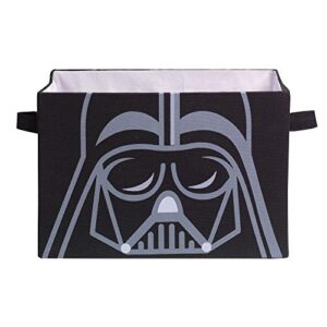 lambs & ivy star wars darth vader foldable/collapsible storage bin organizer