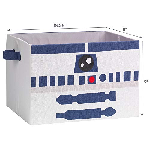 Lambs & Ivy Star Wars R2D2 Foldable/Collapsible Storage Bin/Basket Organizer