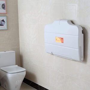 Baby Changing Station Wall Mounted, Diaper Changing Station, Fold Down Diaper Changing Table for Commercial and Public bathrooms