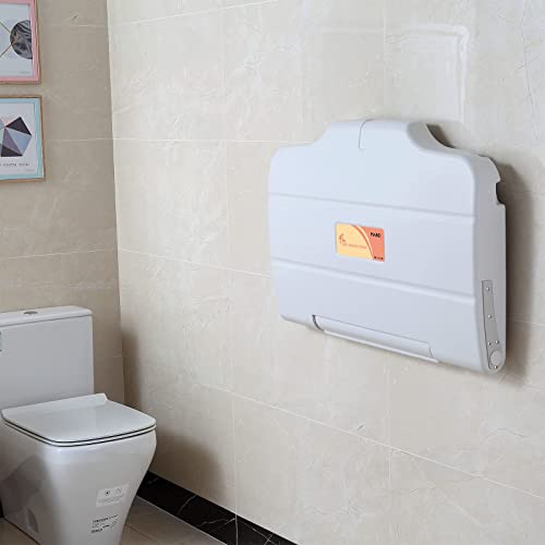 Baby Changing Station Wall Mounted, Diaper Changing Station, Fold Down Diaper Changing Table for Commercial and Public bathrooms