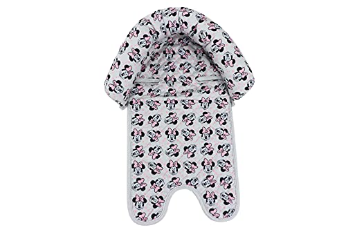 Disney Cudlie Baby Girl Minnie Mouse Infant Head Support in Minnie Stars Print