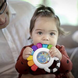 Baby Einstein Outstanding Opus The Octopus Sensory Rattle & Teether Multi-Use Toy, BPA Free & Chillable, 3 Months & up, Multicolored