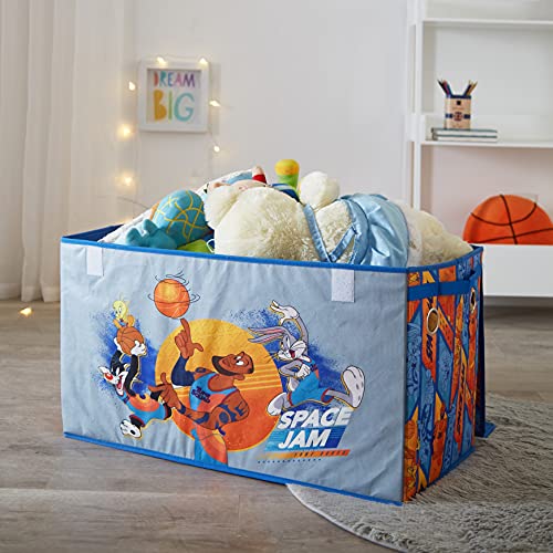 Idea Nuova SPACE JAM: A New Legacy Collapsible Storage Trunk with Lid, 28" W x 16" D x 14.5" H