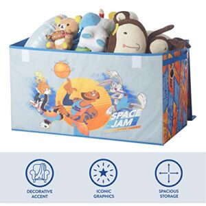 Idea Nuova SPACE JAM: A New Legacy Collapsible Storage Trunk with Lid, 28" W x 16" D x 14.5" H