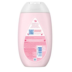 Johnson's Moisturizing Mild Pink Baby Lotion with Coconut Oil for Delicate Baby Skin, Paraben-, Phthalate- & Dye-Free, Hypoallergenic & Dermatologist-Tested, Baby Skin Care, 13.6 Fl. Oz