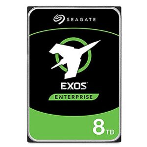 Seagate Exos 7E8 8TB Enterprise Capacity HDD - 7200 RPM, 256MB Cache, SATA III 6 Gb/s Interface, 3.5" Internal Hard Drive, Crypto Chia Mining - ST8000NM0055