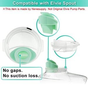 Nenesupply 4pc Duckbill Valves Compatible with Wearable Elvie Breast Pump and Pump Parts Replacement Parts. Made by Nenesupply. Not Original Elvie Valves. Use with Pump Seals.