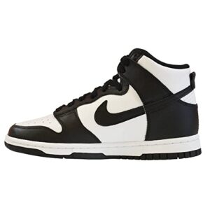 nike womens wmns dunk high shoe black/white - 8 - dd1869 103 panda