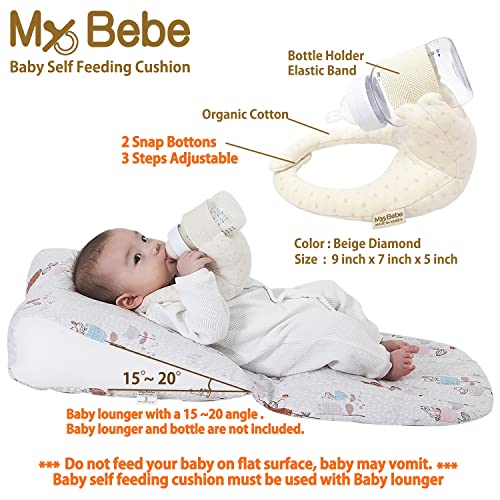 My Bebe Baby Self Feeding Cushion, Baby Self Feeding Pillow, Breast Feeding Pillow, Baby Feeding Bottle Holder